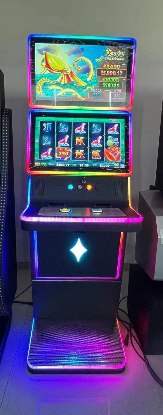 Vertical Horizontal Custom Arcade Cabinet 43in Video Game Cabinet